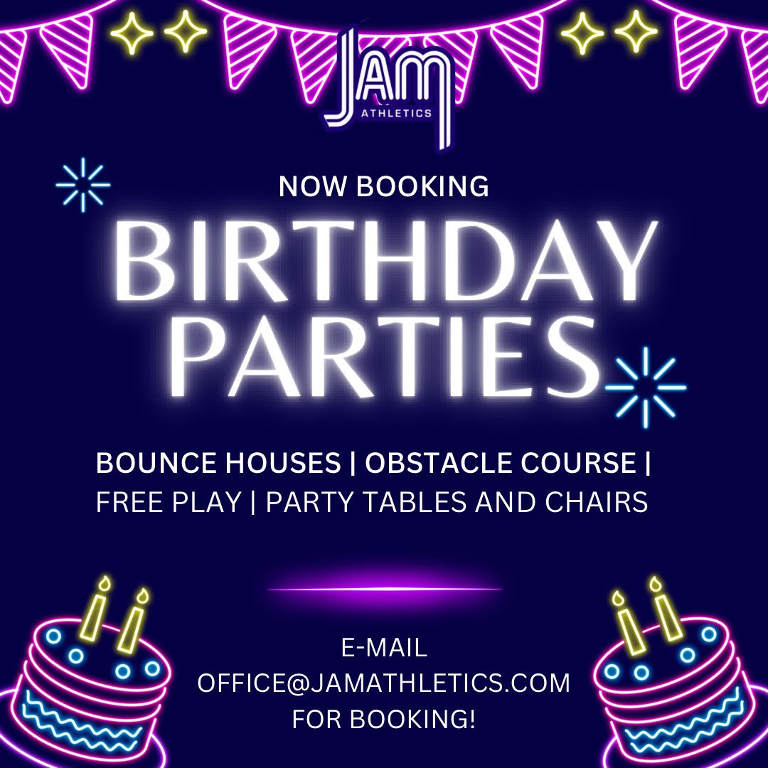 Parties – JAM Athletics!